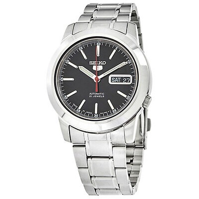 Seiko Series 5 Automatic Black Dial Men's Watch SNKL45 SNKL45 - Seiko ...