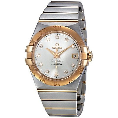 Omega Constellation Automatic Chronometer Diamond Ladies Watch 123.25 ...