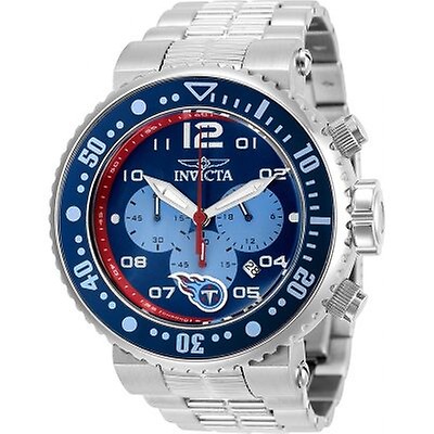 Invicta NFL Detroit Lions Chronograph Quartz Blue Dial Men's Watch ...