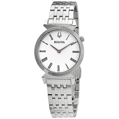 Bulova Regatta Quartz White Dial Two-tone Men's Watch 98A233 98A233 ...