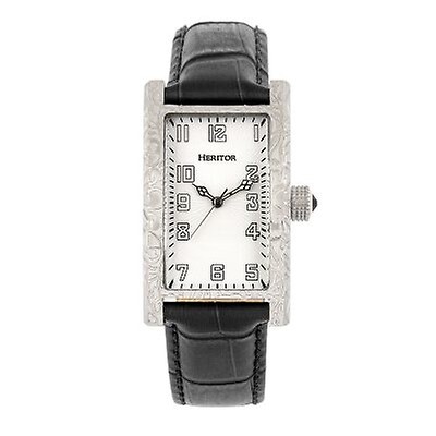 Heritor Frederick Black Dial Automatic Men's Watch HR6102 HR6102 ...
