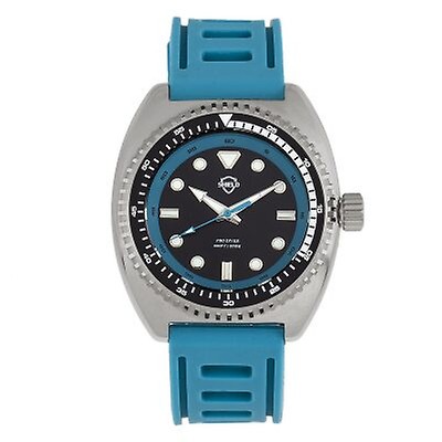 Shield Berge Quartz Black Dial Black Leather Men's Watch SLDSH101-6 ...