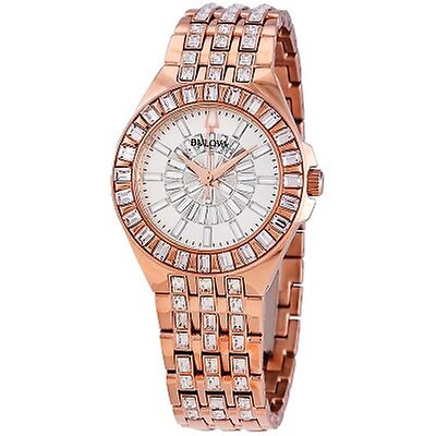 Bulova Swarovski Crystal Pave Men's Watch 96B296 96B296 042429560833 ...