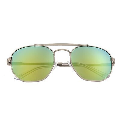 Sixty One Stockton Mirror Coating Aviator/Pilot Unisex Sunglasses ...