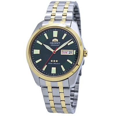 Orient Tri Star Automatic Black Dial Unisex Watch FAB00009B9 FAB00009B9 ...