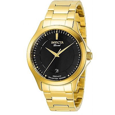 Invicta Specialty Quartz Gold Dial Yellow Gold-tone Ladies Watch 29491 ...