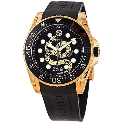 Gucci GG2570 Blue Dial Blue and Red Nylon Men's Watch YA142304 YA142304 ...