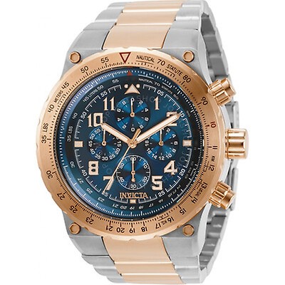 Invicta Aviator Chronograph Quartz Silver Dial Men's Watch 28120 28120 ...