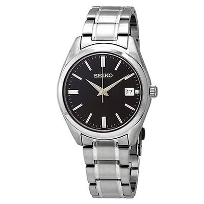 Seiko Essentials Quartz Silver Dial Men's Watch SUR307 SUR307 - Seiko ...