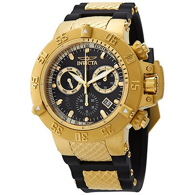 Invicta Subaqua Chronograph Green Abalone Dial Men's Watch 25801 25801 ...