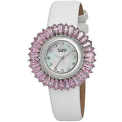 Bulova Marine Star Midnight Blue Mother of Pearl Diamond Dial Ladies ...