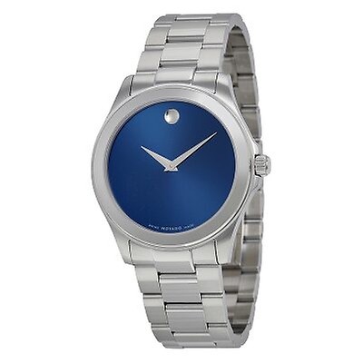 Movado Museum Classic Blue Dial Men's Watch 0607197 0607197 - Movado ...