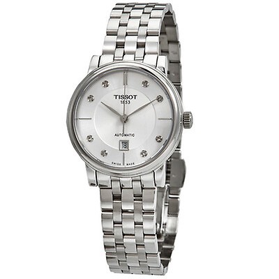 Tissot Le Locle Automatic Silver Dial Ladies Watch T41118334 T41.1.183. ...