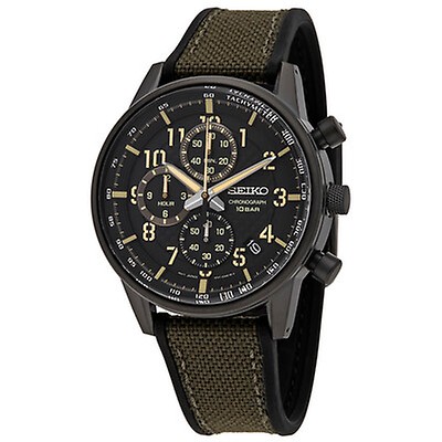 Seiko Sports Chronograph Black Dial Men's Watch SSB313P1 SSB313P1 ...