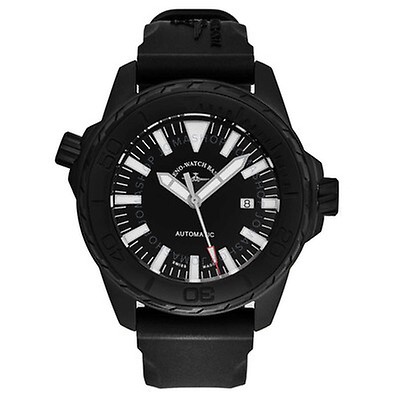 Gevril Canal St Divers Automatic Black Dial Men's Watch 46006.1 46006.1 ...