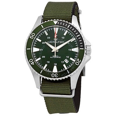 Hamilton Khaki Field Olive Green Dial Men's Watch H68201163 H68201163 ...