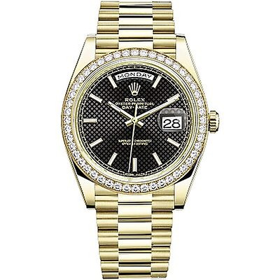 Rolex Pre-owned Rolex Day Date Automatic Gold Dial Men's Watch 1803 CSP ...