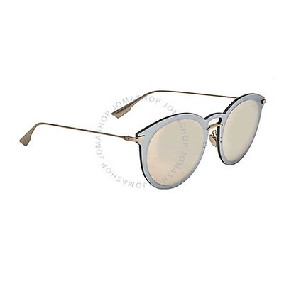 Dior Black/Gold Square Ladies Sunglasses DIORDIRECTION2M2 56 ...