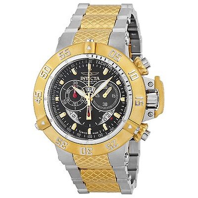 Invicta Subaqua Noma IV Black Dial Chronograph Stainless Steel Men's ...