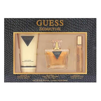 Guess Gold by Guess for Women - 3 Pc Gift Set 2.5oz EDP Spray, 0.5oz ...
