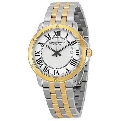 Raymond Weil Tango Silver Dial Steel Men's Watch 5591-ST-00659 5591-ST ...