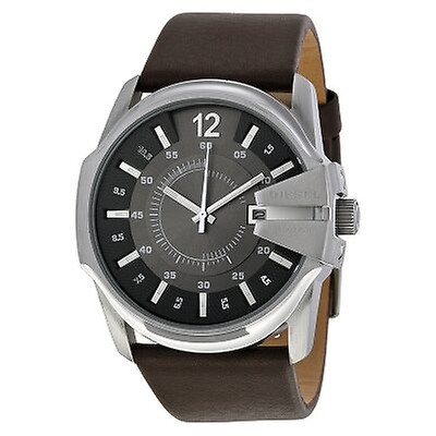 Diesel Timeframe Iridescent Dial Leather Men's Watch DZ1657 DZ1657 ...