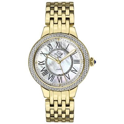 Gv2 By Gevril Astor White Dial Diamond Ladies Watch 9107 9107 - Watches ...