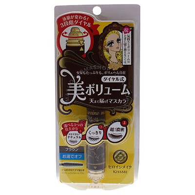 Kiss Me Ladies Heroine Make Long Up Mascara Super Waterproof 0.2 oz 02 ...