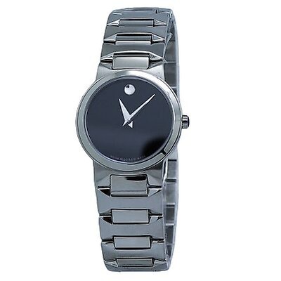 Movado Bold Diamond Silver Dial Stainless Steel Ladies Watch 3600149 ...