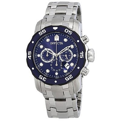 Invicta Pro Diver Chronograph Blue Dial Men's Watch 0070 0070 - Pro ...