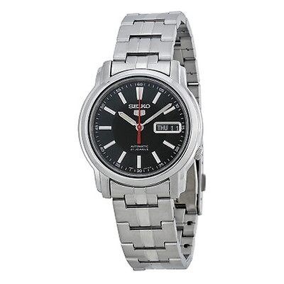 Seiko Series 5 Automatic Black Dial Men's Watch SNK361 SNK361 - Seiko ...