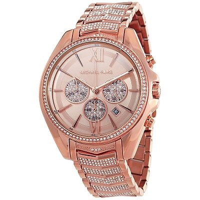 Michael Kors Parker Chronograph Champagne Dial Ladies Watch MK5354 ...