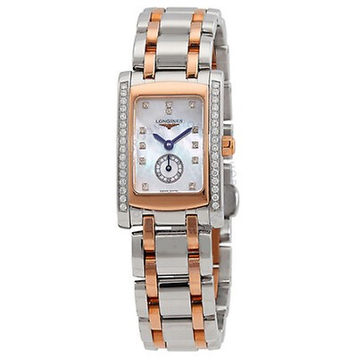 Longines Dolce Vita Diamond Mother of Pearl Ladies Watch L5.155.4.84.6 ...
