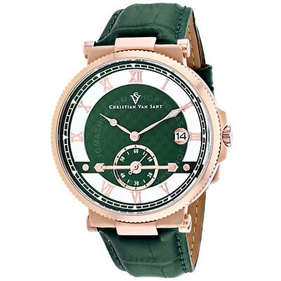 Christian Van Sant Dome Automatic Gold Dial Men's Watch CV0740 CV0740 ...