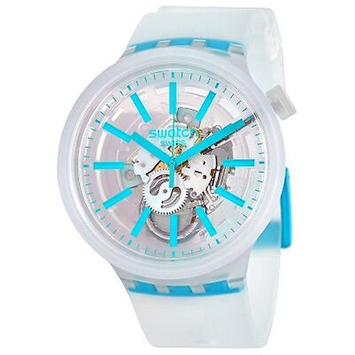 Swatch Bordujas White Dial Ladies Plastic Watch GS159 GS159 ...
