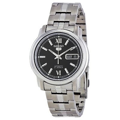 Seiko 5 Automatic Black Dial Stainless Steel Men's Watch SNXS79 SNXS79 ...