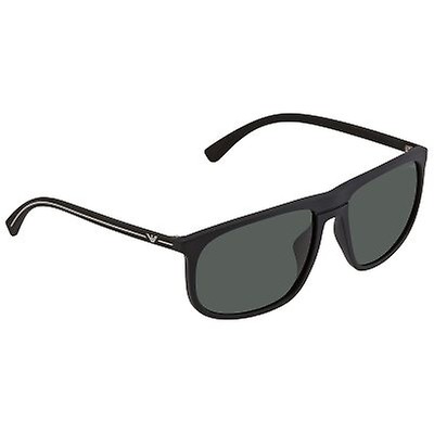 Armani Exchange Grey Square Men's Sunglasses AX4041SF 815787 58 ...
