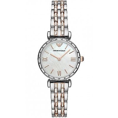 Emporio Armani Classic Mother of Pearl Dial Ladies Watch AR1909 AR1909 ...