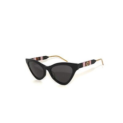 Gucci Grey Gradient Cat Eye Sunglasses GG0022S-001 57 889652048123 ...