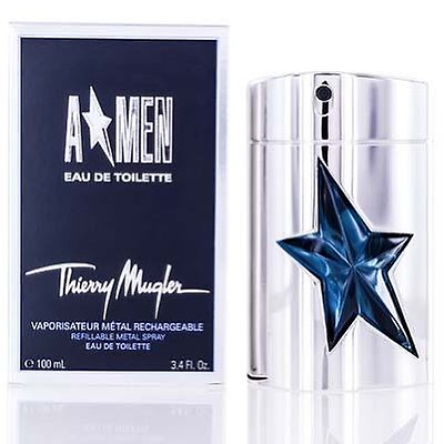 Thierry Mugler Angel Men / Thierry Mugler EDT Spray Rubber Flask 3.4 oz ...