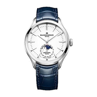 Baume Et Mercier Baume and Mercier Clifton Automatic Silver Dial Men's ...
