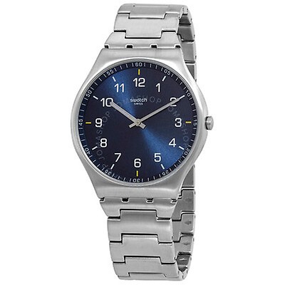 Swatch Skinpole Quartz Silver Dial Men's Watch SYXS103GG SYXS103GG ...