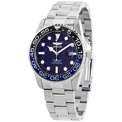 Invicta II Date Master GMT Black Dial Men's Watch 9401 9401 - Watches ...