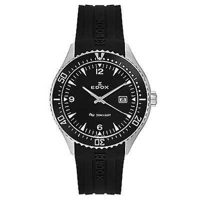 Edox Chronorally 1 Chronograph Quartz Black Dial Men's Watch 10305 ...