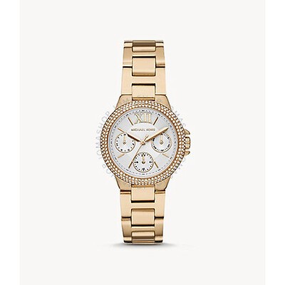 Michael Kors Parker Chronograph Rose Gold-tone Ladies Watch MK5491 ...