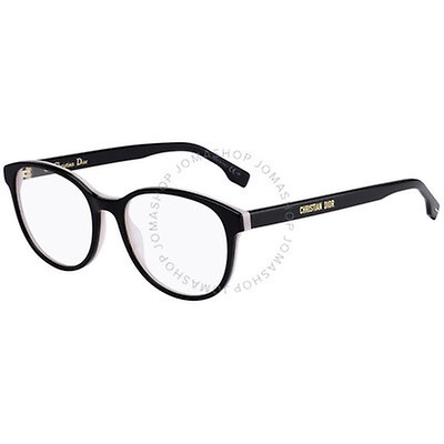Dior Blue Spiegel Ladies Round Eyeglasses CD32640EDU51 CD32640EDU51 ...