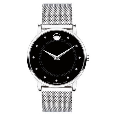 Movado Bold Diamond Silver Dial Stainless Steel Ladies Watch 3600149 ...