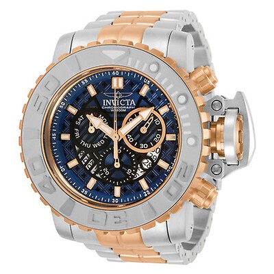 Invicta Sea Spider Chronograph Quartz Blue Dial Men's Watch 30819 30819 ...