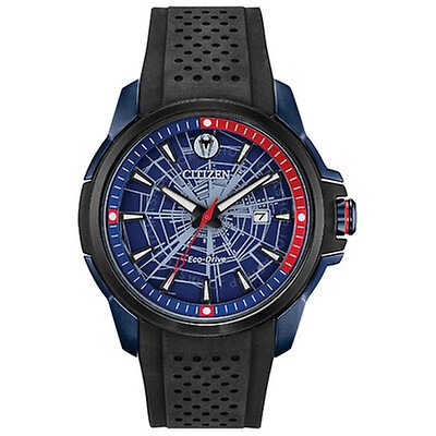 Citizen AR Blue Dial Blue Polyurethane Eco-Drive Men's Watch AW1158-05L ...