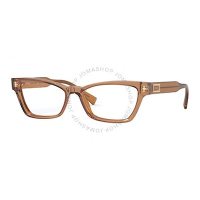 Versace Ladies Tortoise Square Eyeglass Frames VE3287A10853 ...